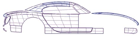 Wireframe Of Surfaces Showing Steps Leading To The Final Hybrid CAD Model Download Scientific