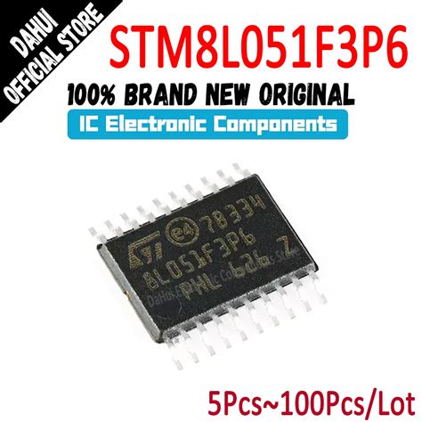 Stm8l051f3p6 Stm8l051f3 8l051f3p6 Stm8l051 Stm8l Stm8 Stm Ic Mcu Chip Tssop 20 In Stock 100 New