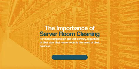 Server Room Cleaning Benefits Services DataSpan