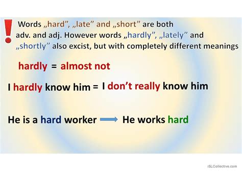 Adjective Or Adverb Grammar Guide English ESL Powerpoints