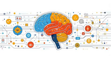 Vibrant Illustration Of A Complex Interconnected System Representing