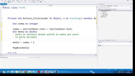 Visual Basic Media Tra Numeri In Textbox YouTube
