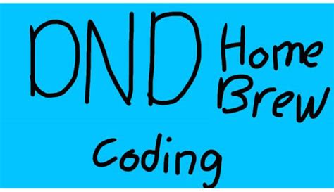 Code Your Dnd Homebrews Into Avrae By Keengogua123 Fiverr