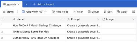 How To Generate Blog Post Images In Airtable Using Ai