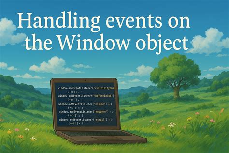 Mastering Window Events No Matter What Library Or Framework We By Ali Kaner Jun 2025 Medium