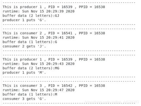 【操作系统实验】linux环境下用进程实现生产者消费者问题——c语言完整代码详细实验报告生产者消费者问题代码和运行结果图 Csdn博客