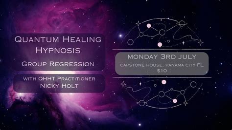 Quantum Healing Hypnosis Group Regression Capstone House Southport
