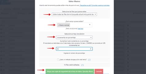 Woocommerce Modificar Precios De Varios Productos A La Vez