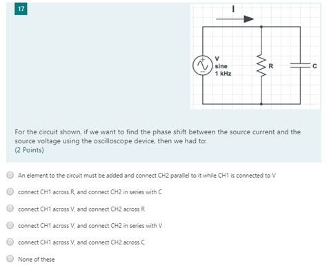 Solved 15 For A Parallel R L Circuit The Correct Statement Chegg Com