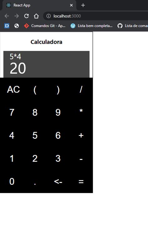 github themanuca calculadora calculadora em reactjs