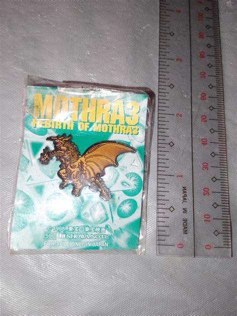 Grand King Ghidorah Pin Rebirth Of Mothra 3 Hobbies And Toys