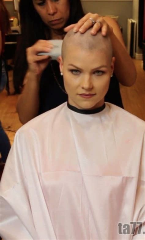 Pin By Robert Parke On Beautiful Shaved Heads Buzzed Hair Women