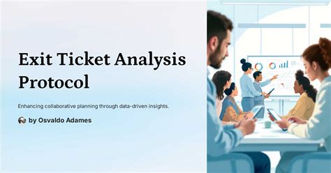 Exit Ticket Analysis Protocol
