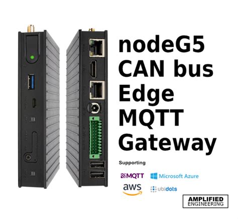 Nodeg5 Can Bus Iiot Gateway Cellular 4g Lte Gps Module Only Amplified Global