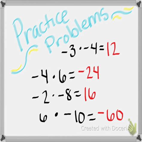 Multiply And Divide Integers