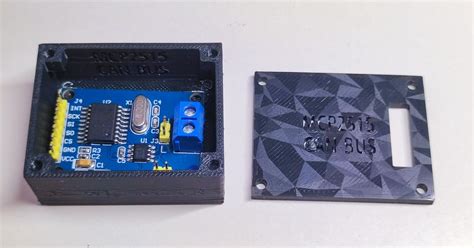 Mcp2515 Can Bus Module Case By Engineering Projects Download Free Stl Model