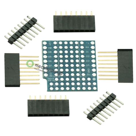 Breadboard Expansion Shield Pin Lithium Protoboard Shield สำหรับ Wemos D1 Mini Module Sensor