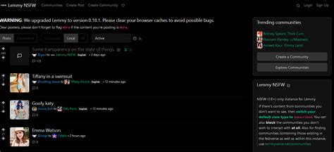 New Post View Settings Lemmy NSFW