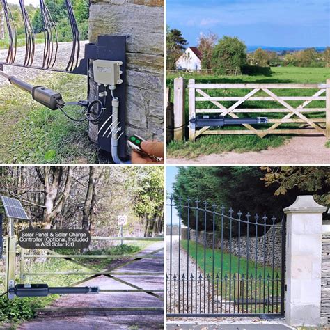 Ekd700m Double Arm Swing Gate Motor Operators Solar Automatic Gate