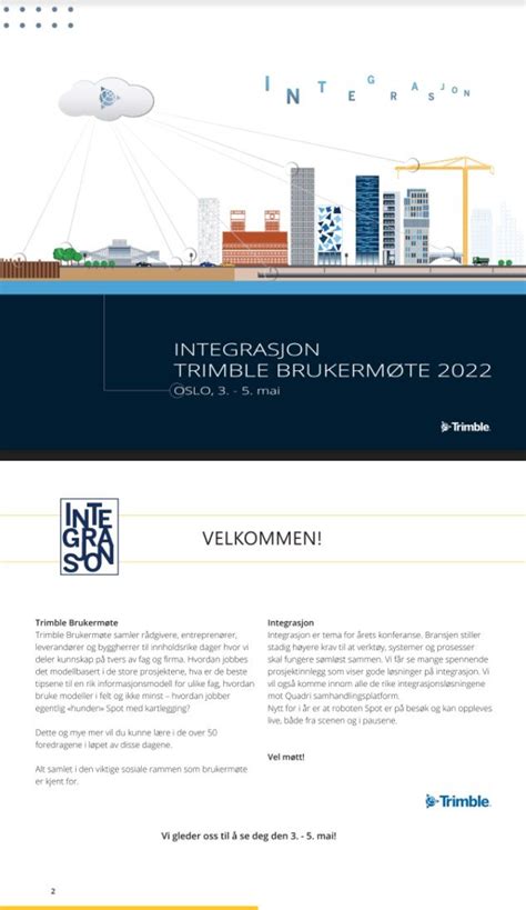 Trimble User Days Buildingpoint Scandinavia