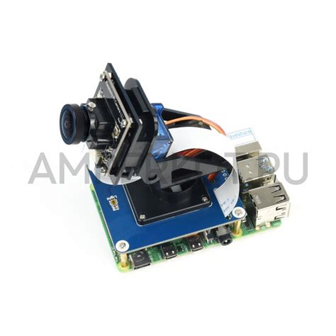 Купить Waveshare Плата расширения Raspberry Pi с поворотно наклонным механизмом для камеры