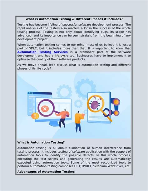 Ppt What Is Automation Testing And Different Phases It Includes Powerpoint Presentation Id