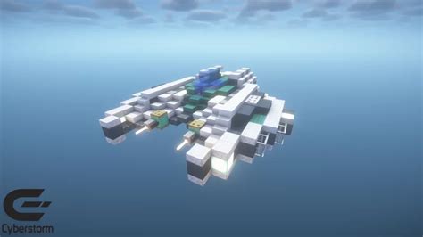 Cyberstorm Fighter Jet Minecraft Map