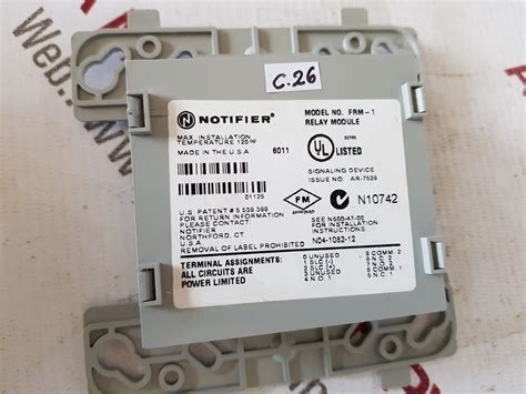 Notifier Relay Module At Billy Newby Blog