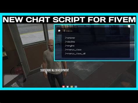 QBCore New Chat 💭 Script *FREE* | FiveM Roleplay Scripts | FiveM Tutorial 2023 | MJ DEVELOPMENT ...