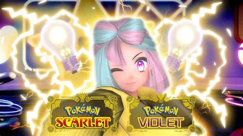 Pokémon Scarlet And Pokémon Violet Iono Gym Trailer Trailer Released Gamers Heroes
