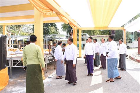 မန္တလေးတိုင်းဒေသကြီးအစိုးရအဖွဲ့ဝန်ကြီးချုပ် ဦးမျိုးအောင် ၃၆ကြိမ်မြောက