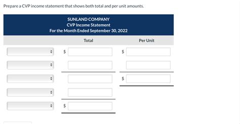 [solved] Prepare A Cvp Income Statement That Shows Both T
