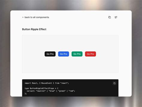 Button Ripple Effect Link In Comment Rtailwindcss