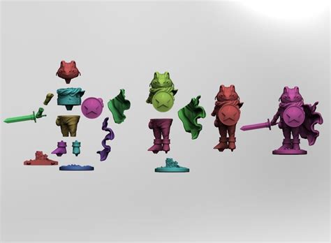 Frog Chrono Trigger 3d Model 3d Printable Cgtrader