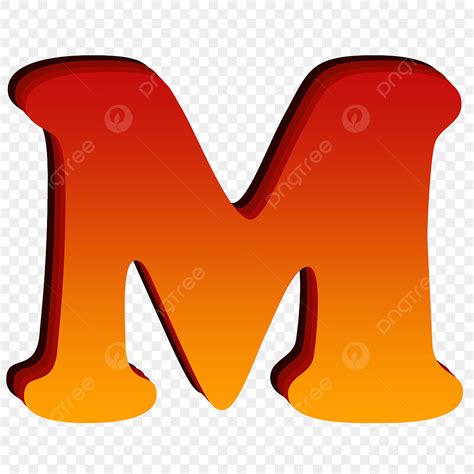 Mooie Letter M Clipart