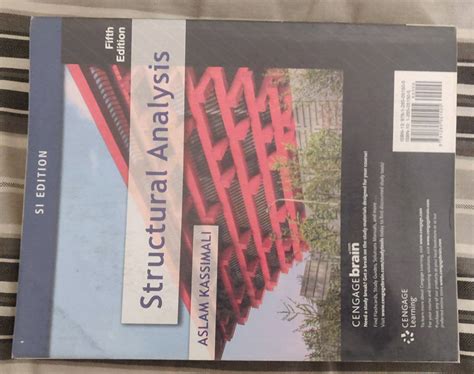 Structural Analysis Si Edition 5th Edition Webuytextbooks