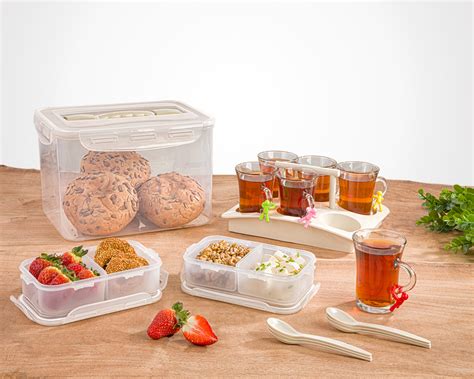 سرویس چای و صبحانه خوری مسافرتی 6 نفره