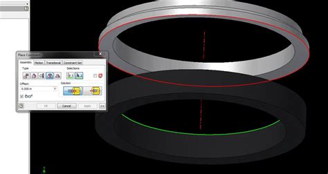 Solved Constrain Cylinder Edge To Angle Surface Autodesk Community