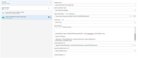 Install Pnp Powershell Using Inlinescript Within A Release Definition