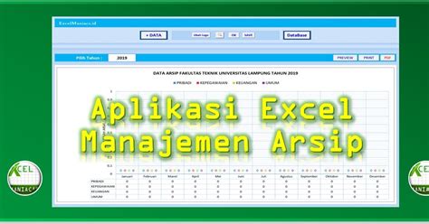 Aplikasi Excel Manajemen Arsip Excelmaniacs