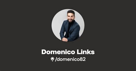 Domenico Links Instagram Facebook Linktree