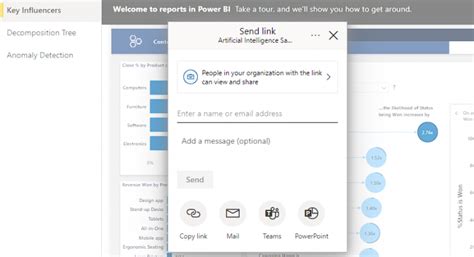 如何共享 Power Bi 报告和仪表板