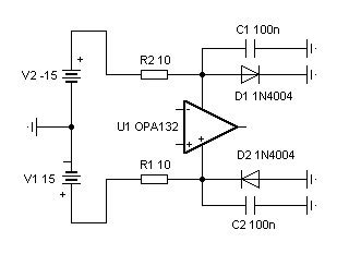 In The Analog Circuit If The Power Reverse I Should Add What Protection Circuit What