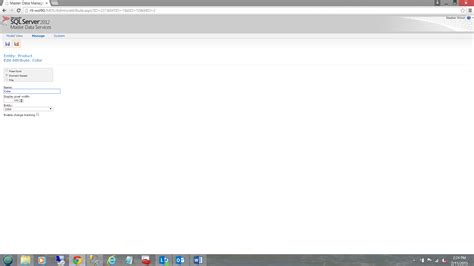 Using Master Data Services In Sql Server To Quickly Create A Gui That