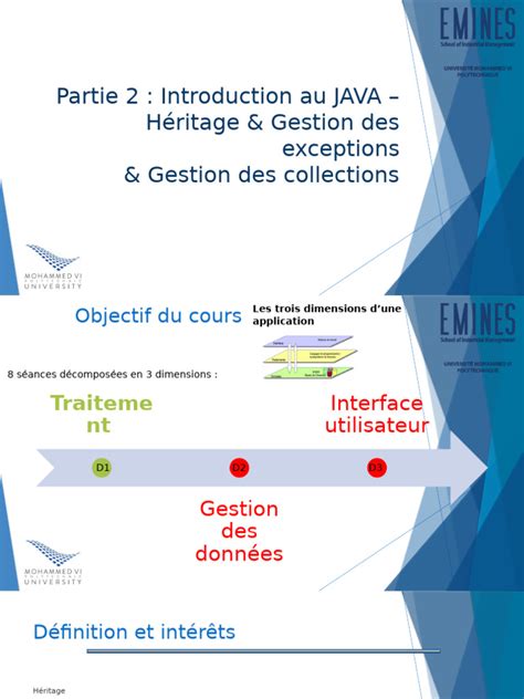 Héritage Et Exceptions En Java Pdf Classe Informatique Java