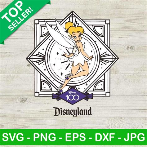 Tinkerbell Disney Years Of Wonder Svg Tinkerbell Disneyland Svg Years Anniversary Svg