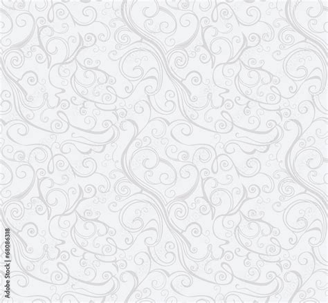 Elegant Silver Swirl Background Stock Vector Adobe Stock