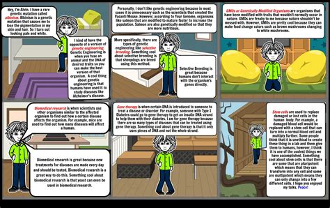 Science Genetic Engineering Project Storyboard