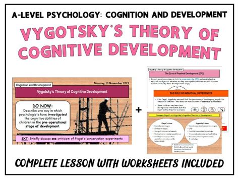 A Level Psychology VYGOTSKY S COGNITIVE THEORY OF OFF