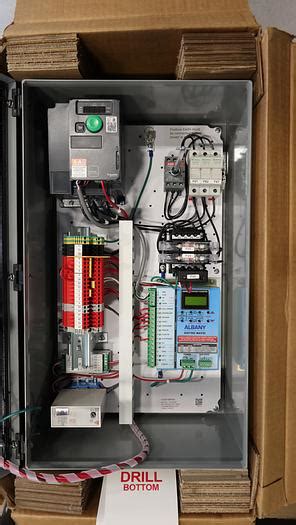 Unused Albany High Speed Roll Up Door With Albany Acs 100 Control Panel